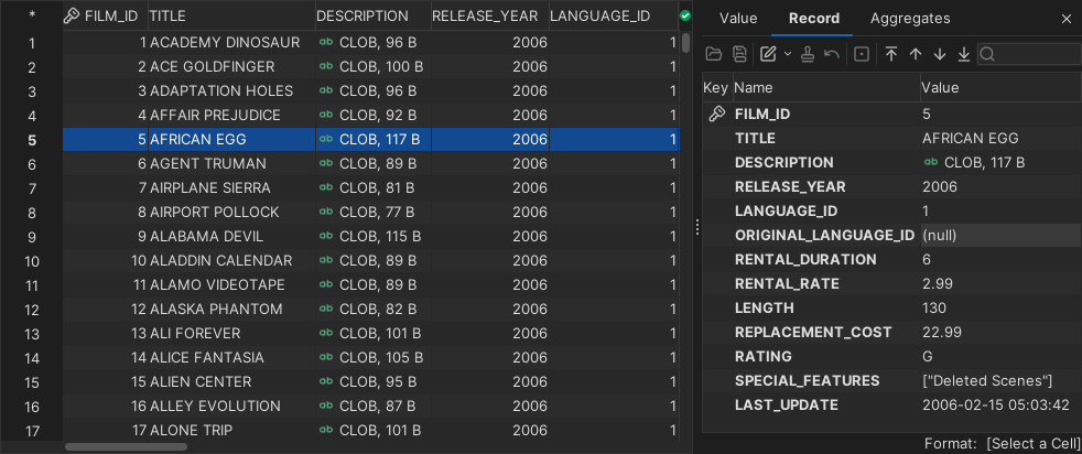 Viewing Table Data: A comprehensive guide in DbVisualizer