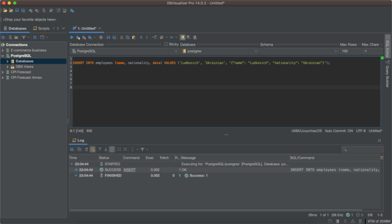 Bridging the Gap Between SQL and NoSQL in PostgreSQL