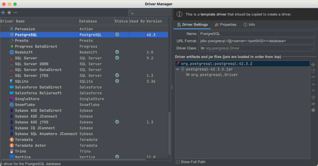 PostgreSQL client - DbVisualizer