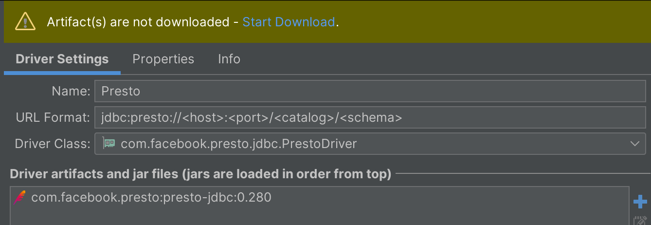 Querying Data with DbVisualizer and PrestoDb