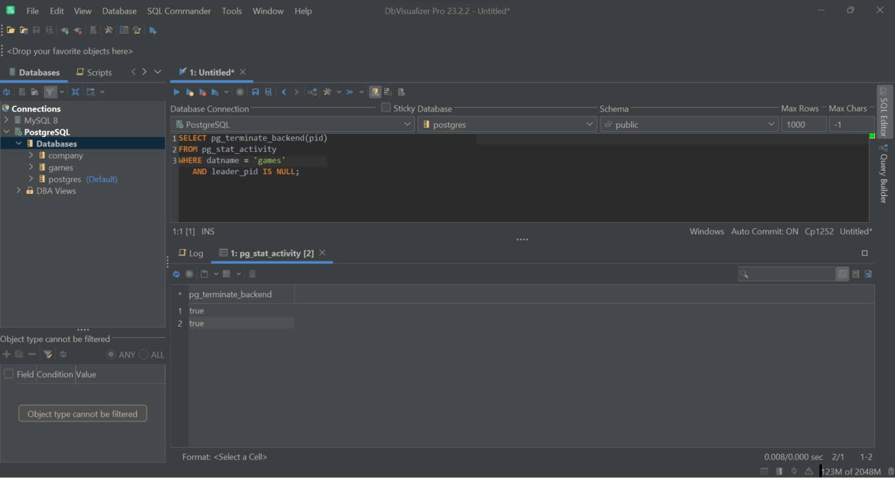 How To Kill All Connections To A Database In Postgresql