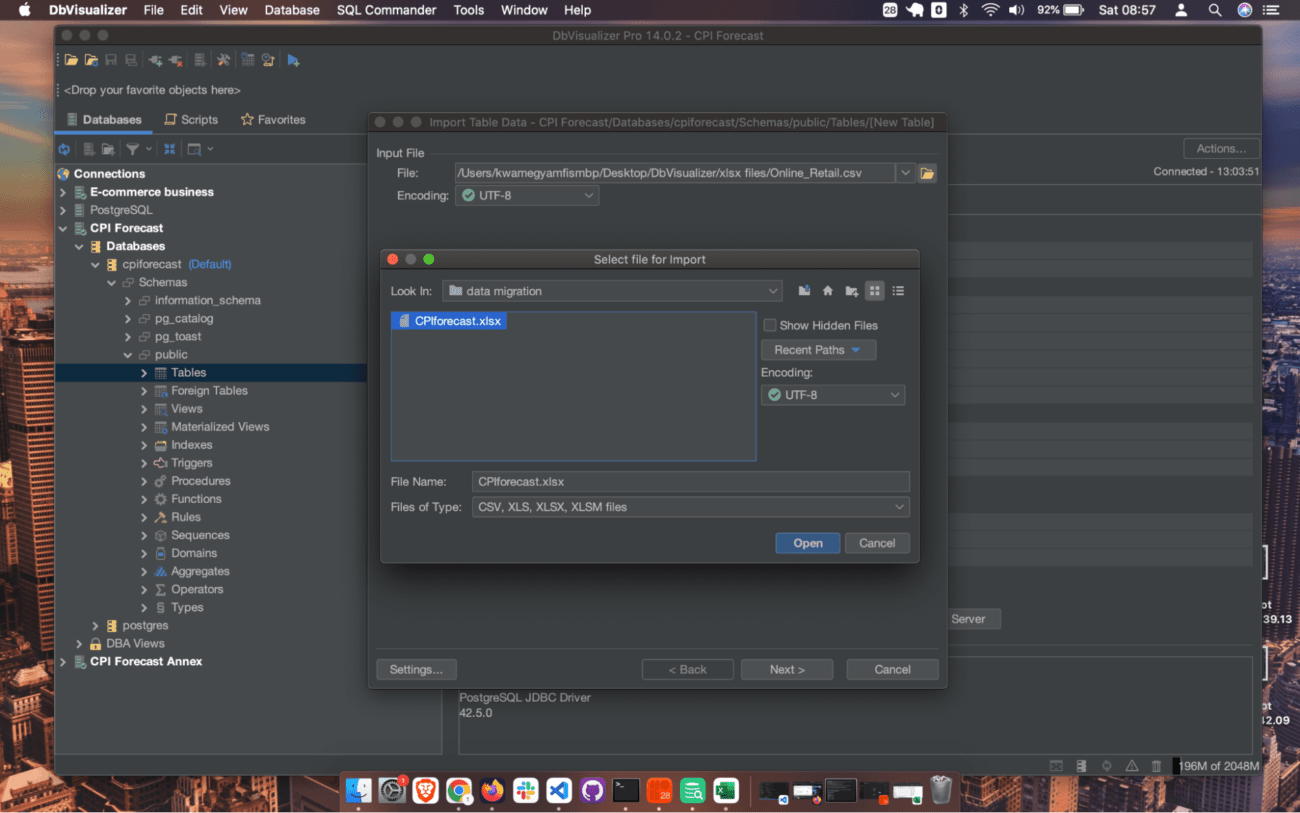 Migrating Data Between Databases Using Dbvisualizer