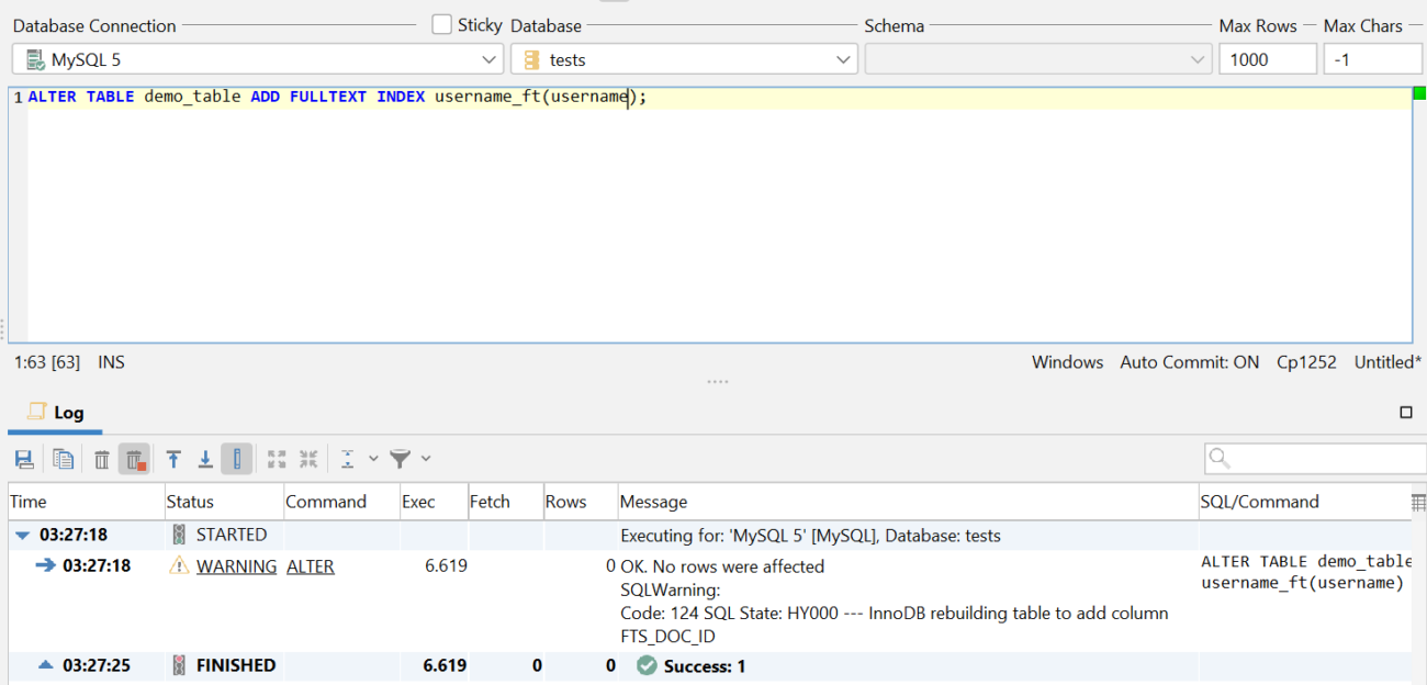 10x Query Performance with a Database Index