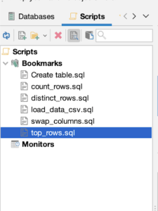 Writing Reusable SQL Queries with DbVisualizer Scripts