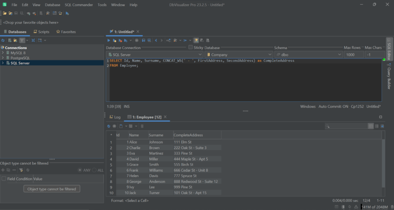 CONCAT_WS SQL Server Function: Ultimate Guide With Examples