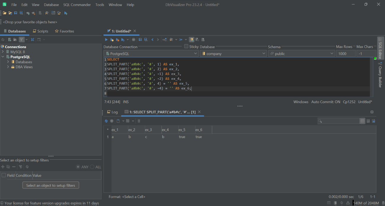 5 Ways to Split a String in PostgreSQL