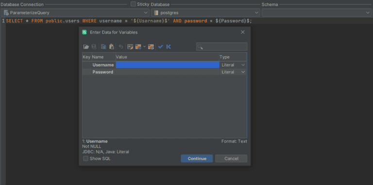 Sql Query Parameterization How To Parameterize Sql Query