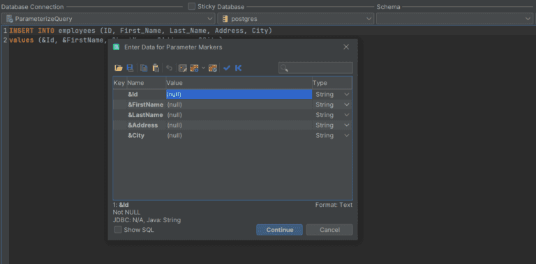 Sql Query Parameterization How To Parameterize Sql Query