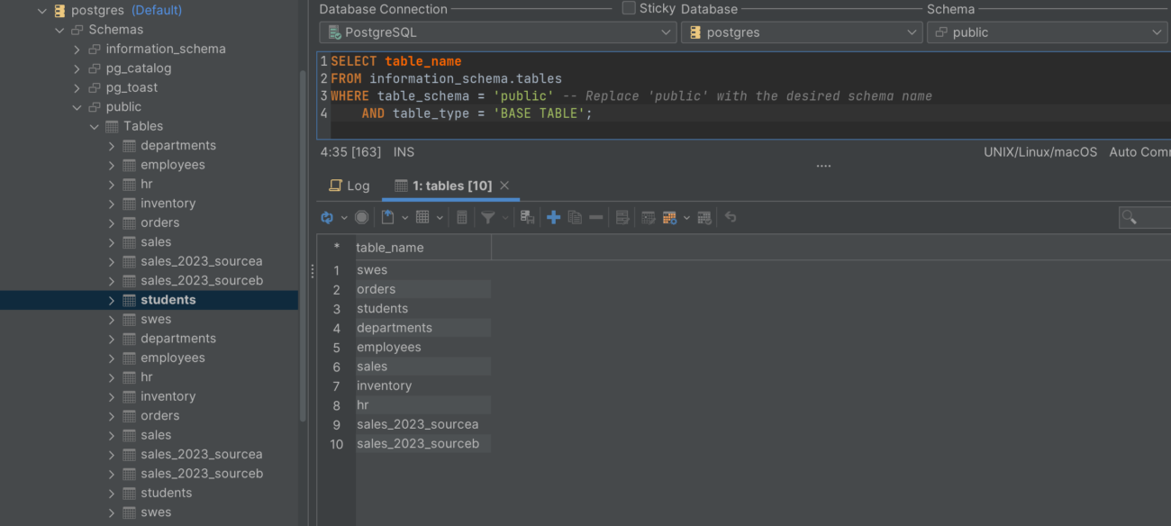 Show Tables PostgreSQL Guide: Two Different Approaches