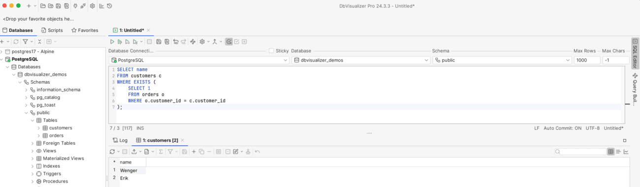 SQL EXISTS: Syntax and Use Cases with Examples