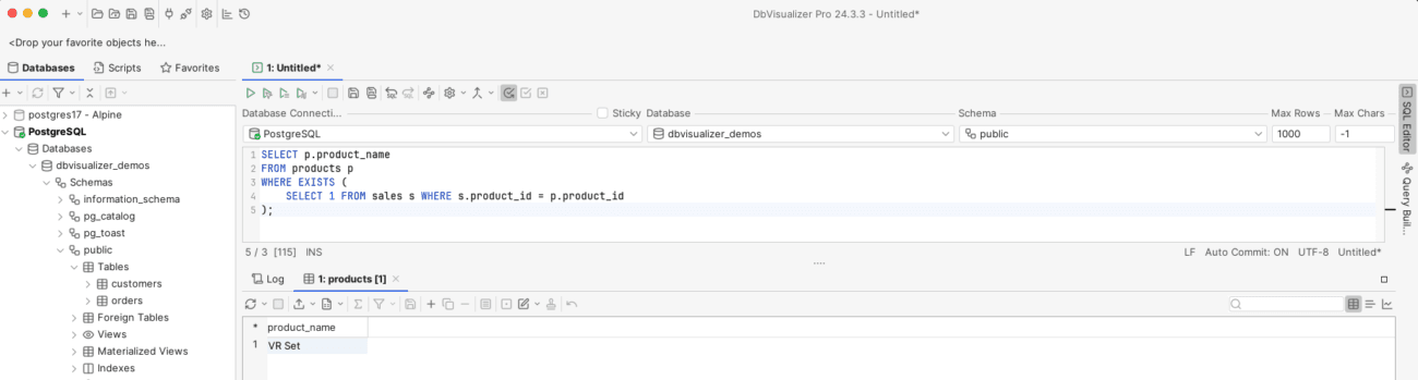 SQL EXISTS: Syntax and Use Cases with Examples