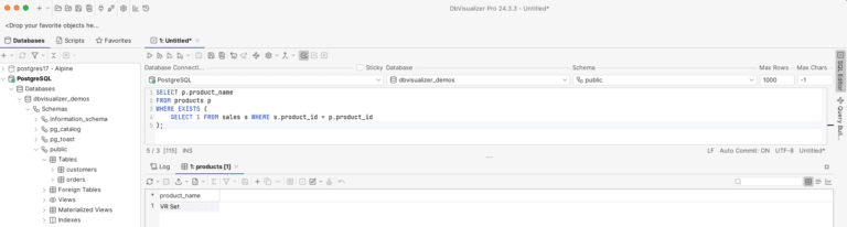 SQL EXISTS: Syntax and Use Cases with Examples