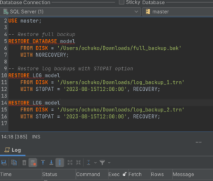 Database Backup and Recovery For SQL Server: Best Practices