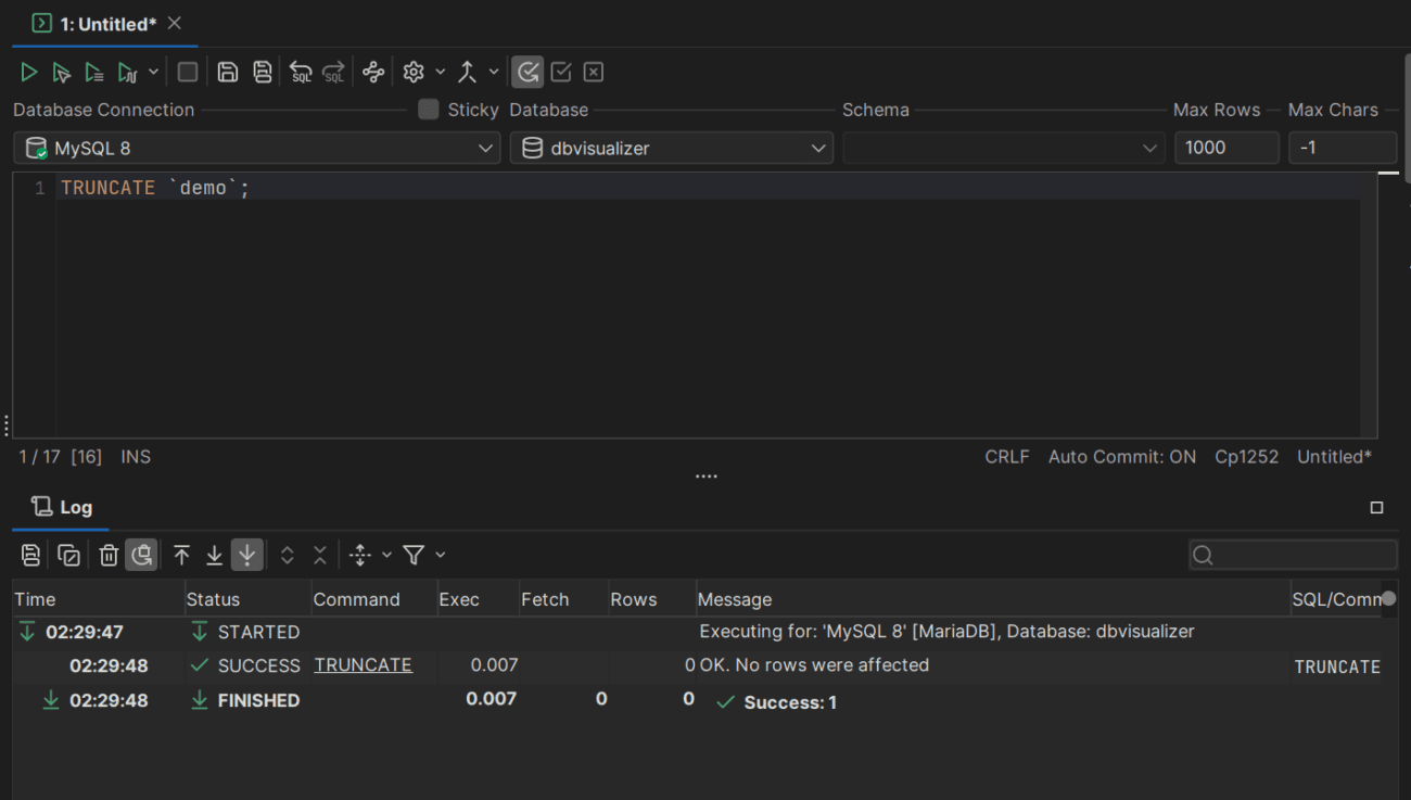 When How And Why To Use The Truncate Sql Statement
