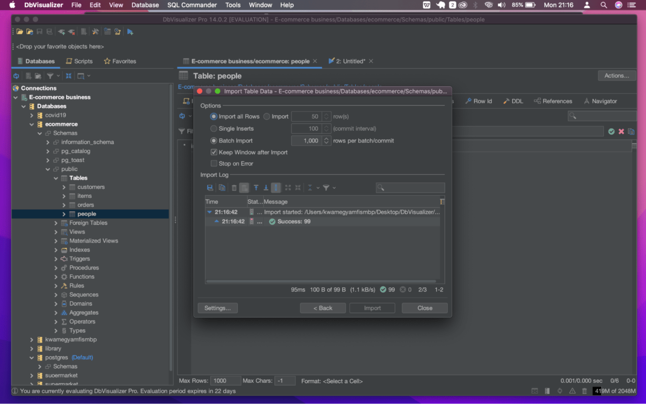 Mastering Advanced SQL Queries with DbVisualizer and PostgreSQL