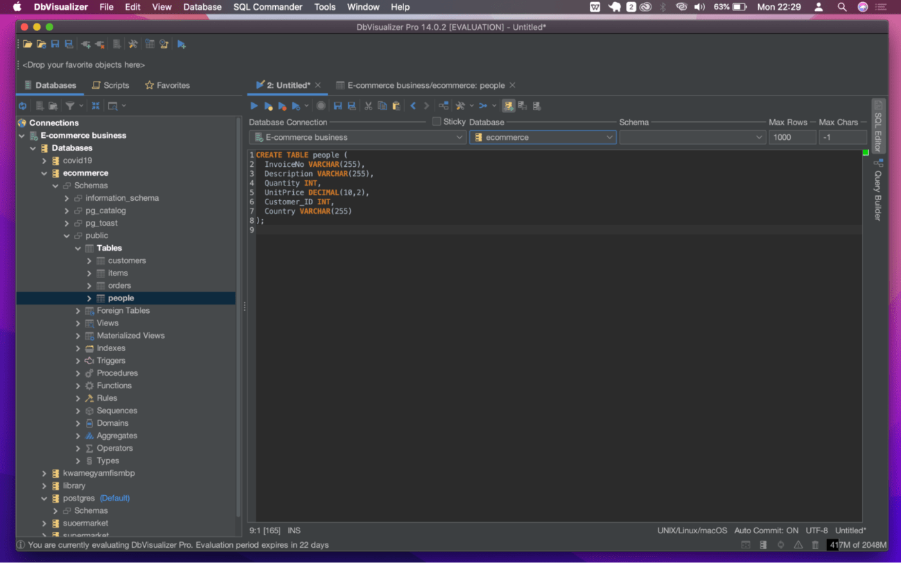 Mastering Advanced SQL Queries with DbVisualizer and PostgreSQL