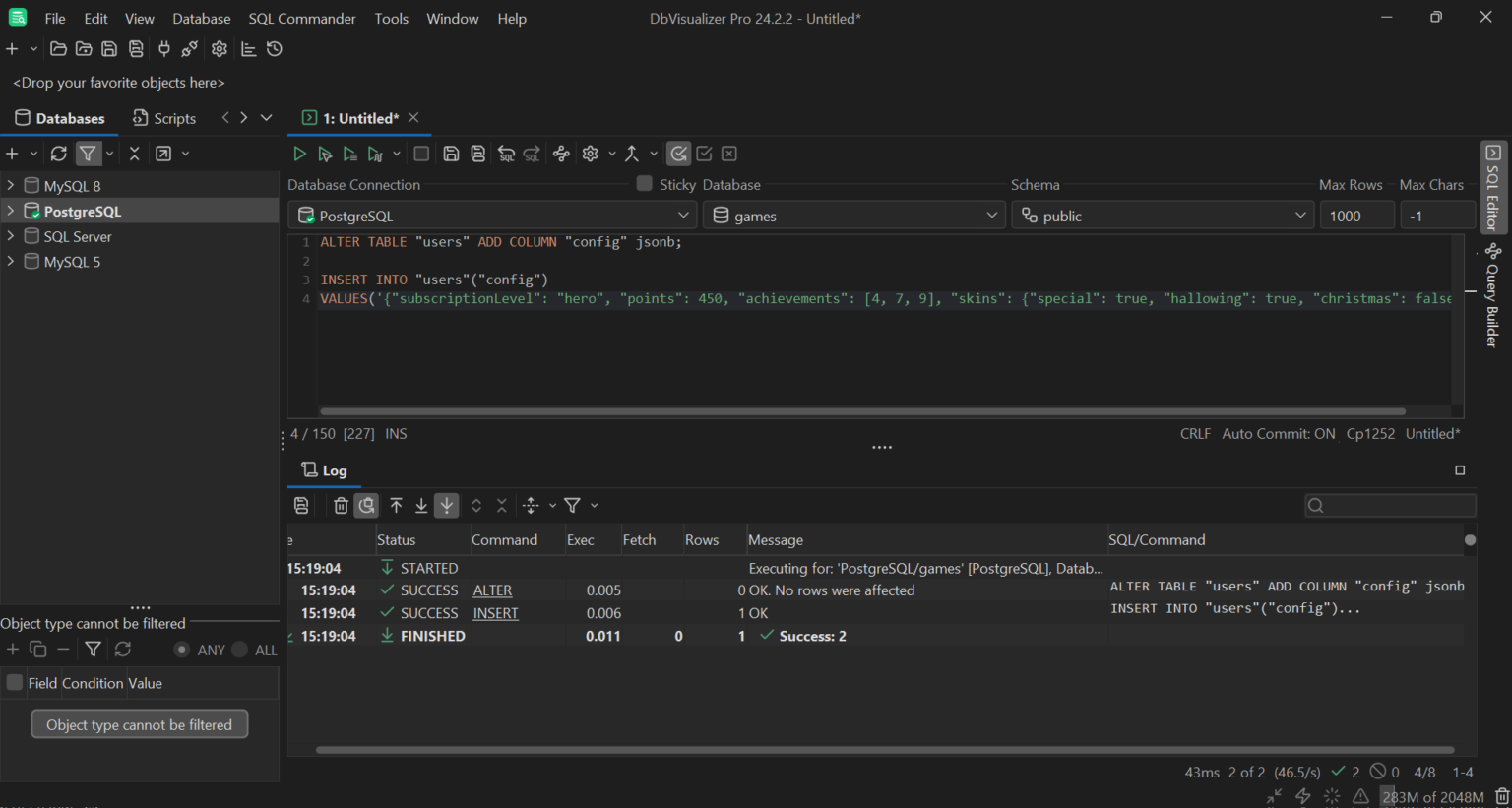 JSON vs JSONB - A complete comparison