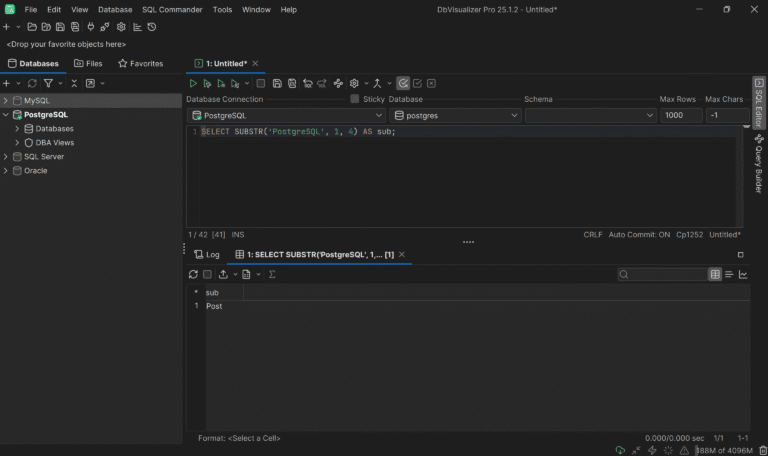 Text Extraction Made Easy With SUBSTRING in PostgreSQL