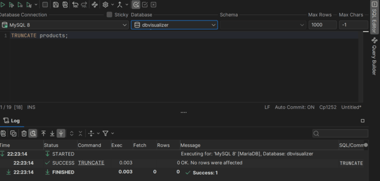 When, How, and Why to Use the Truncate SQL Statement