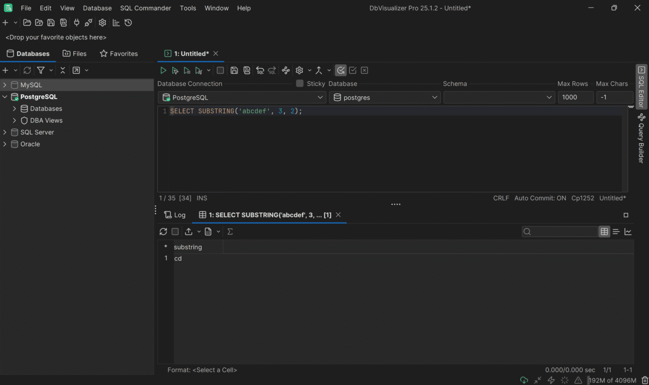 Text Extraction Made Easy With SUBSTRING in PostgreSQL