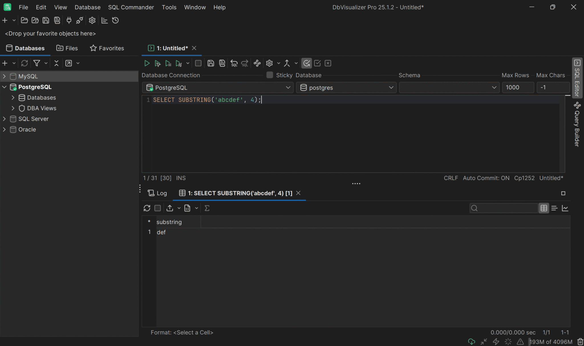 Text Extraction Made Easy With SUBSTRING in PostgreSQL