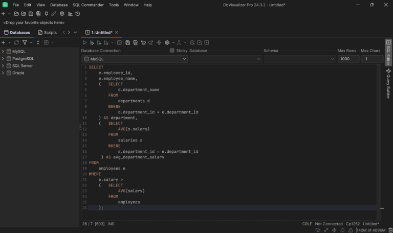 The Definitive Guide to SQL Subqueries