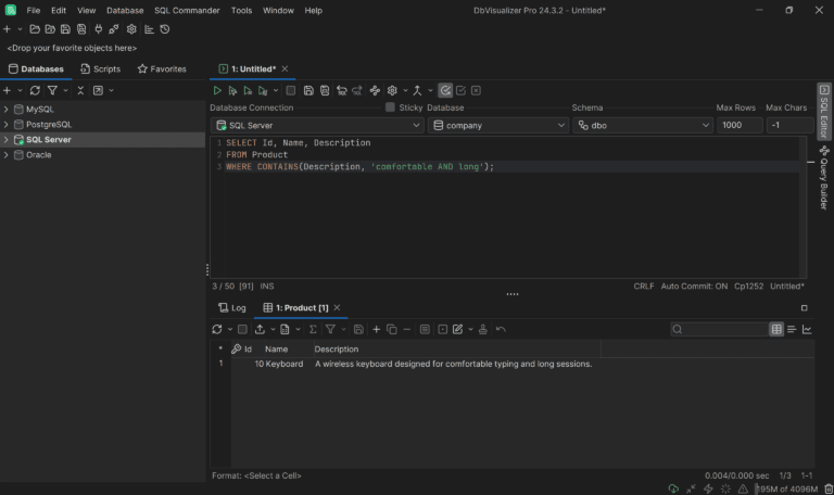 How to Use CONTAINS in SQL Server: Guide With Examples