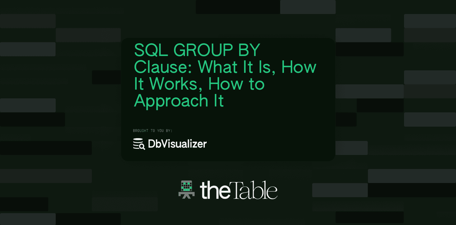 SQL GROUP BY Clause: What It Is, How It Works, How to Approach It