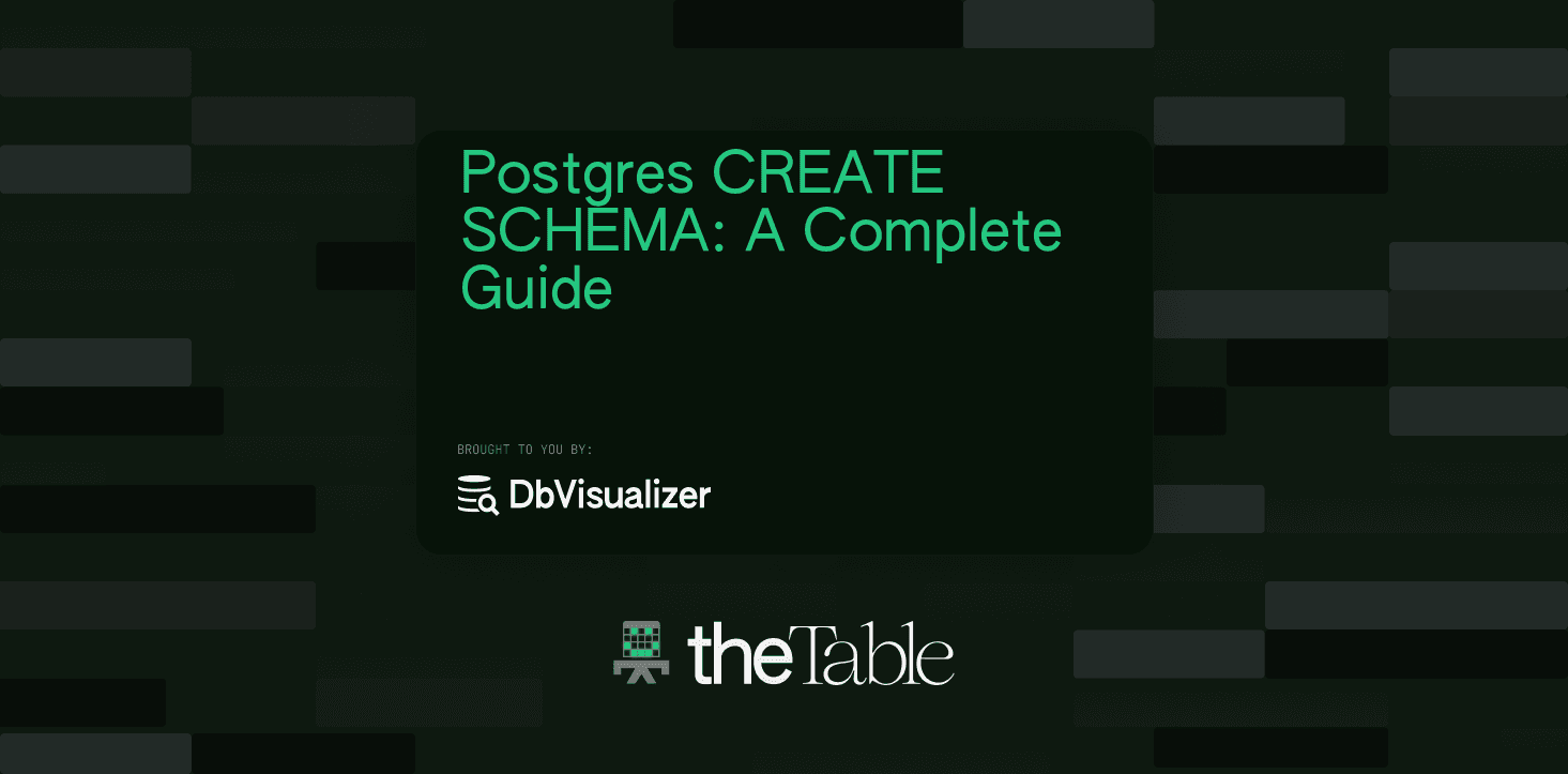 Postgres CREATE SCHEMA: A Complete Guide Postgres CREATE SCHEMA: A Complete Guide