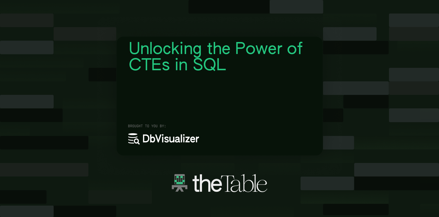 Unlocking the Power of CTE:s in SQL Server: A Guide
