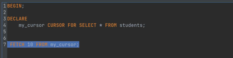 Cursors in PostgreSQL - A Comprehensive Guide