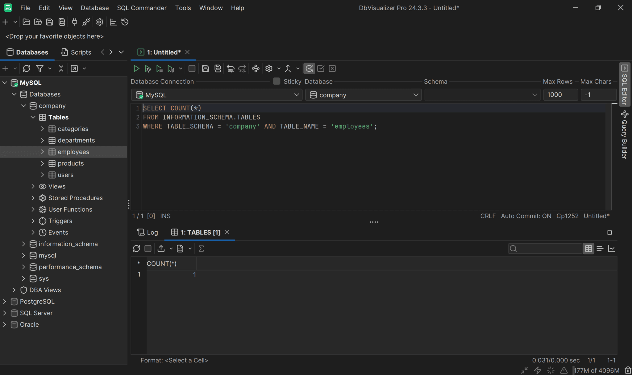 Check If A Table Exists in SQL: Multiple Approaches