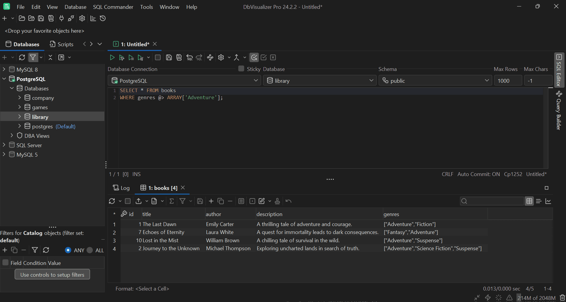 How to Find Elements In an Array: PostgreSQL Guide