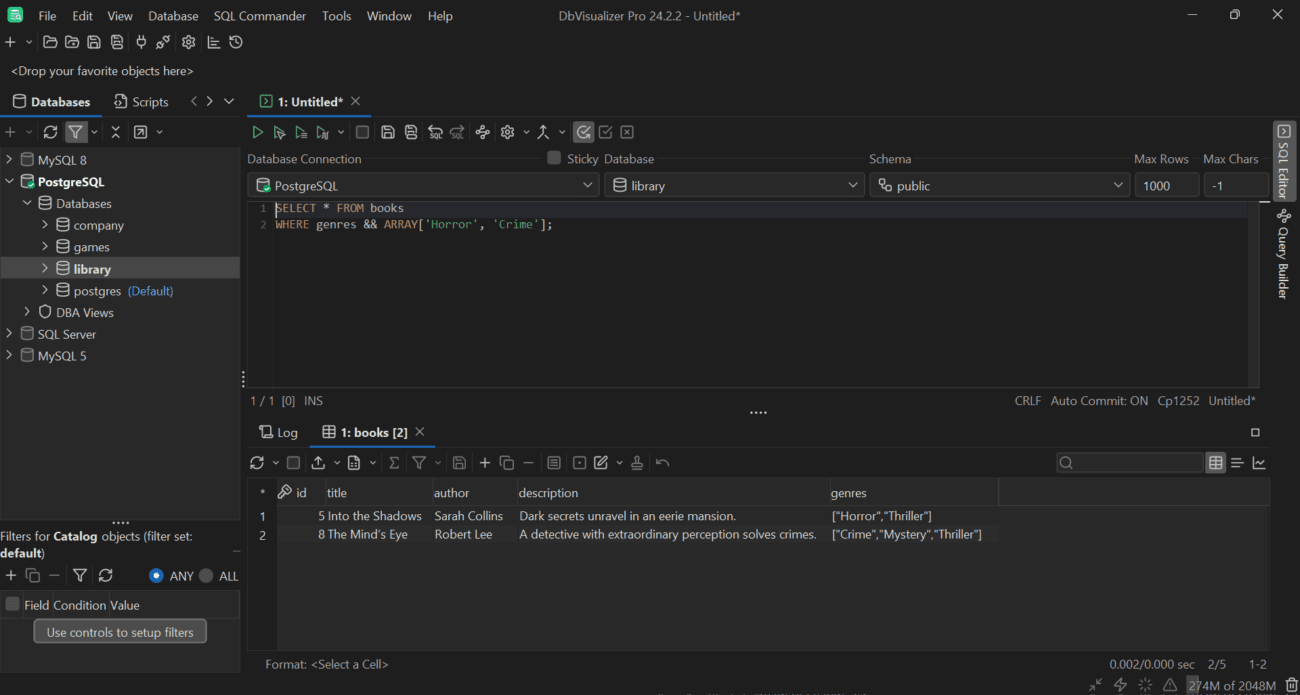 How to Find Elements In an Array: PostgreSQL Guide