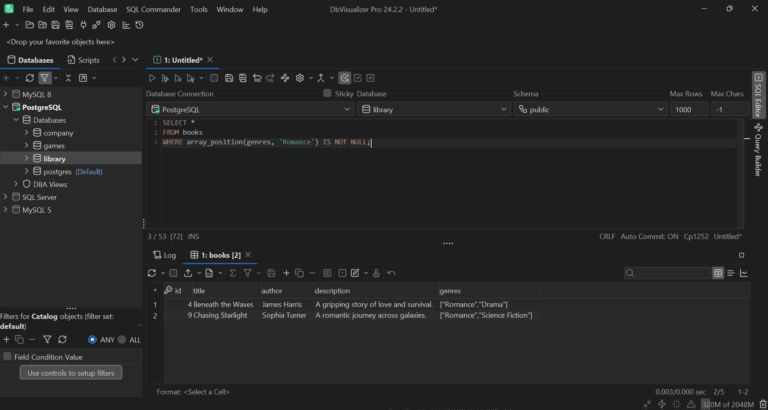 How to Find Elements In an Array: PostgreSQL Guide