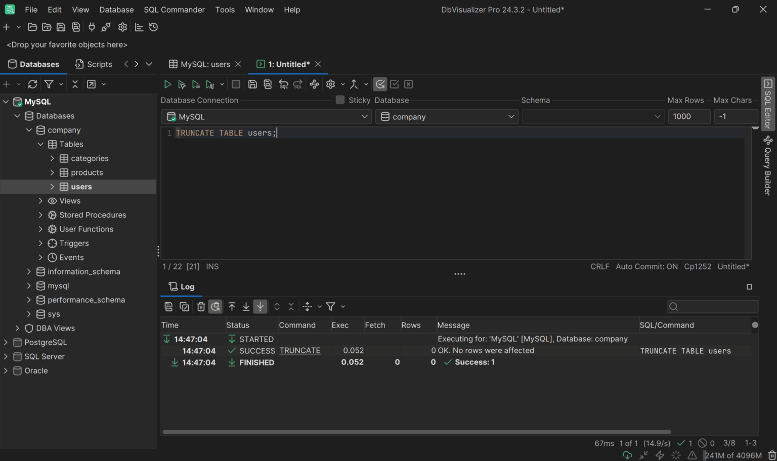 SQL TRUNCATE TABLE: A Complete Guide