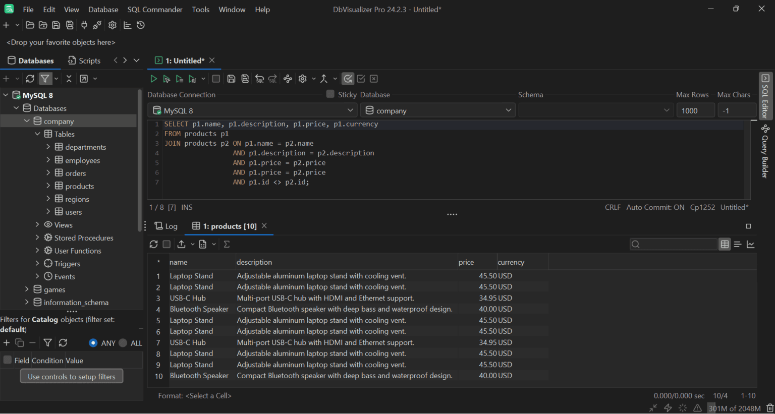 How to Display All Duplicate Records in a MySQL Table