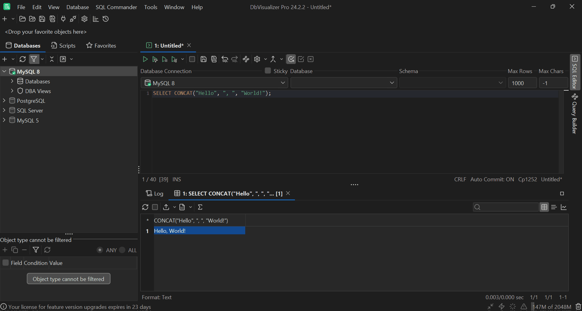 MySQL CONCAT Function: The Definitive Guide