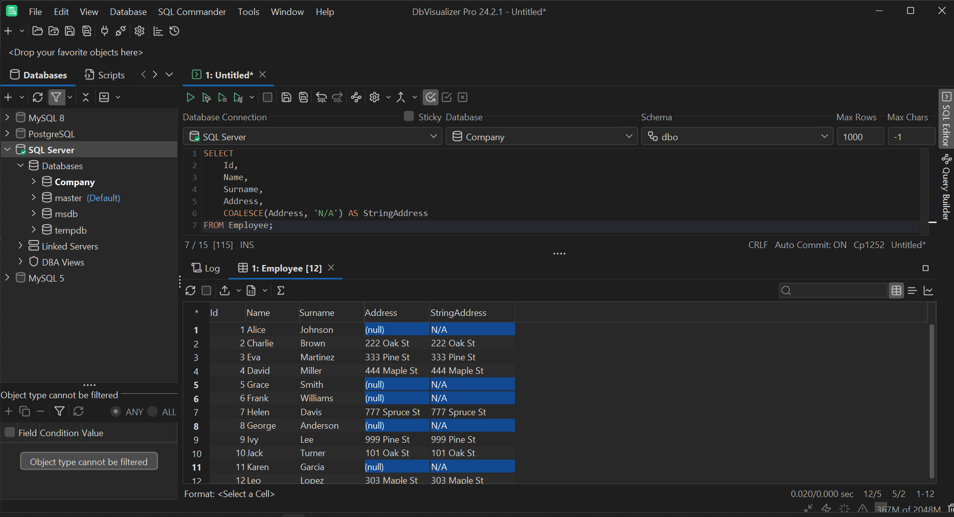 A Complete Guide to the SQL Server COALESCE Function