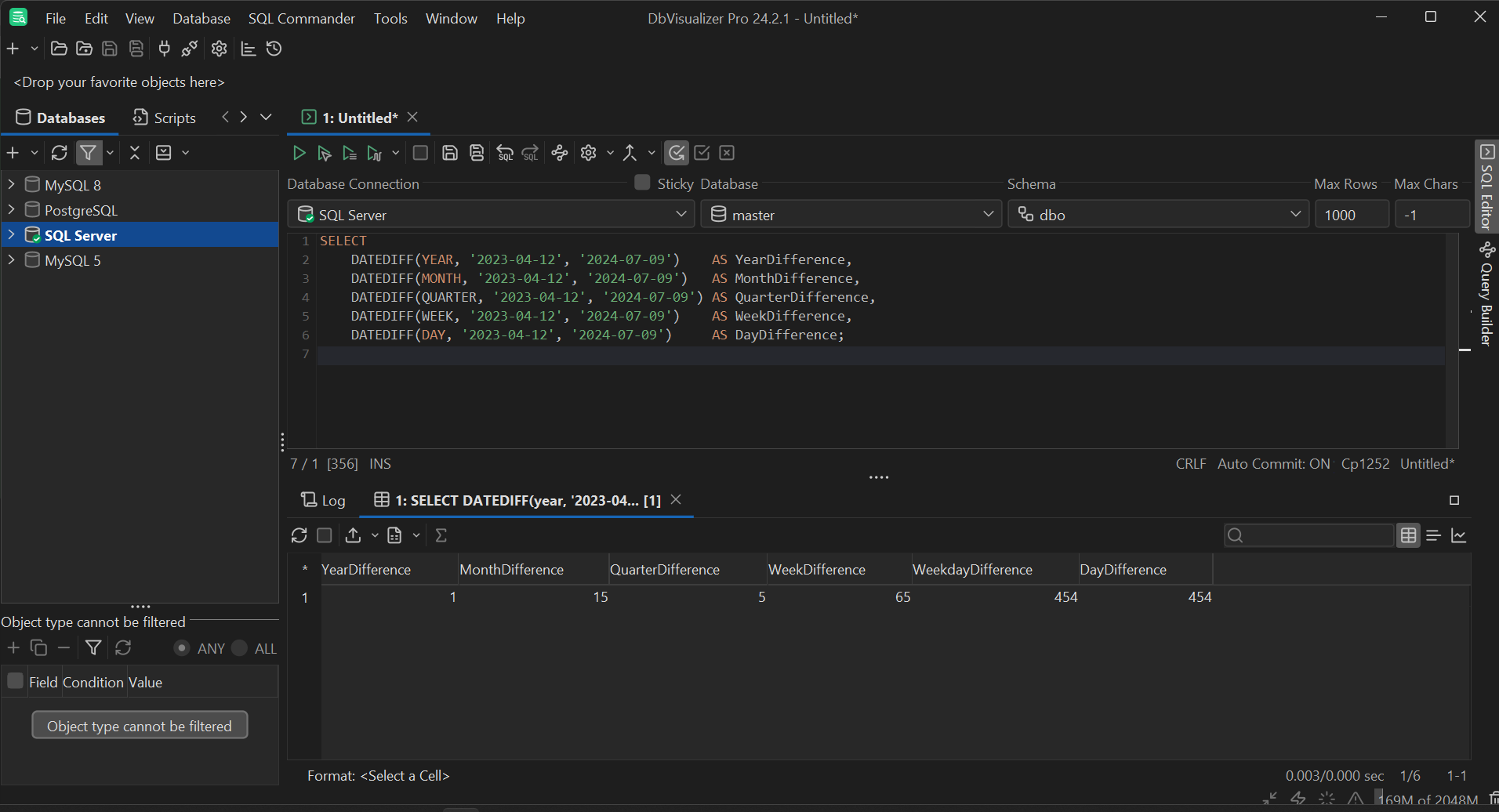 SQL Server Date Diff: Calculating the Difference Between Two Dates