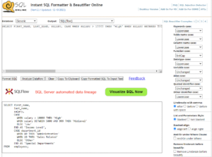 SQL Formatter: Definition and Best Tools