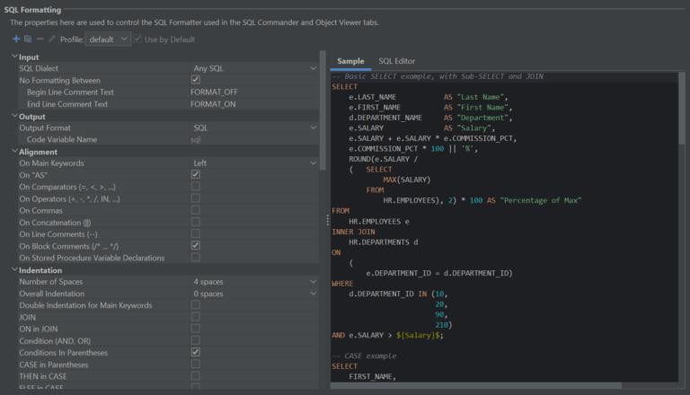 SQL Formatter: Definition and Best Tools