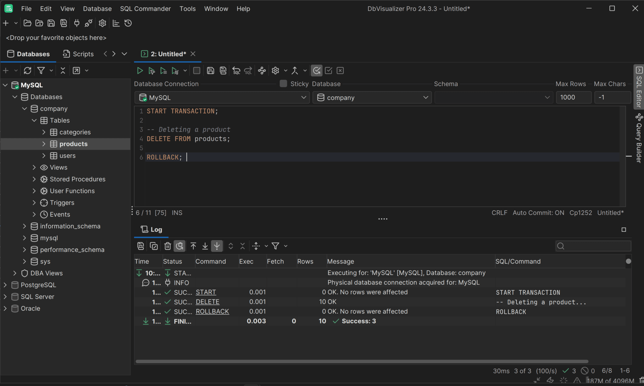 TRUNCATE vs DELETE: SQL Comparison of the Two Statements