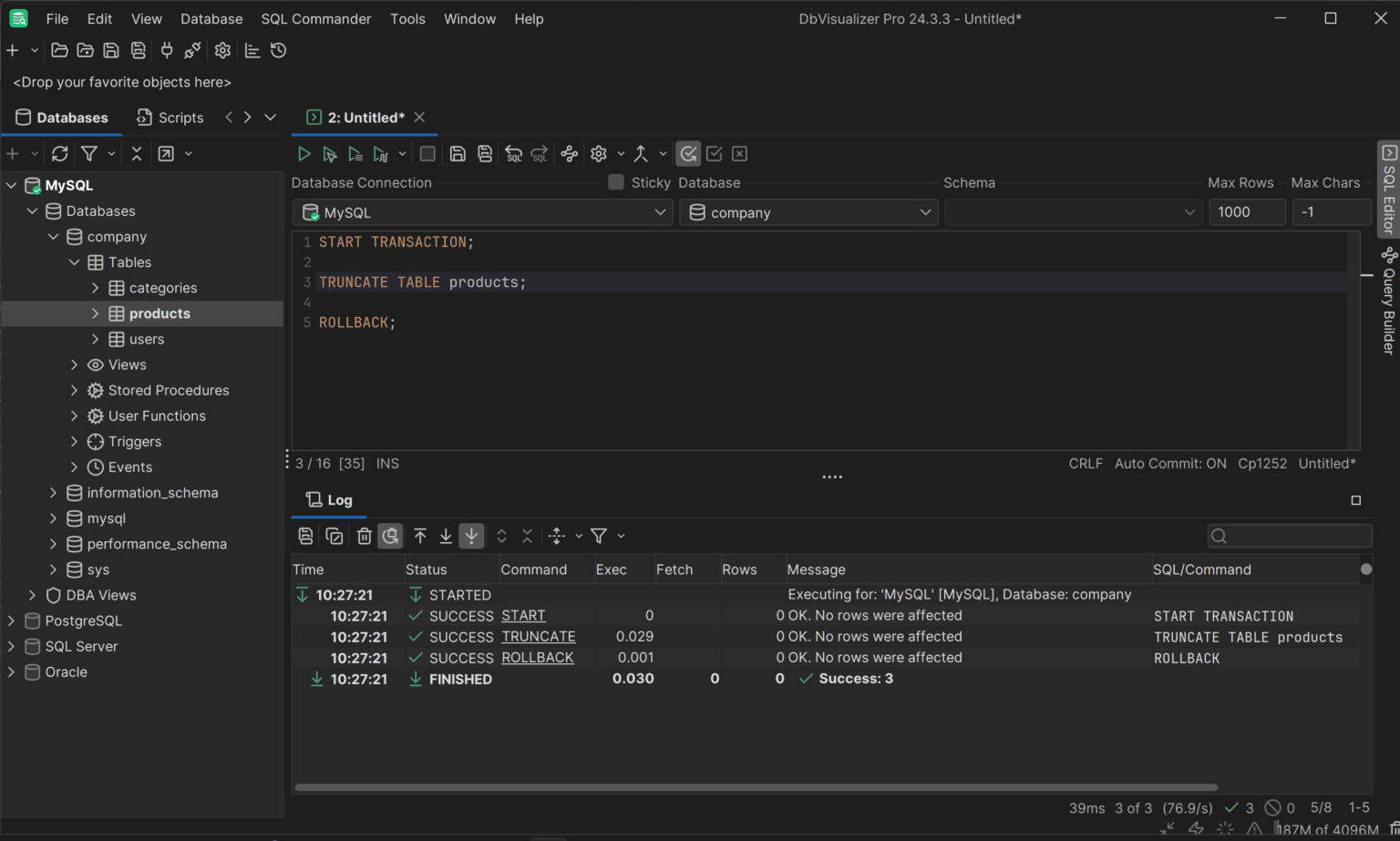 TRUNCATE vs DELETE: SQL Comparison of the Two Statements
