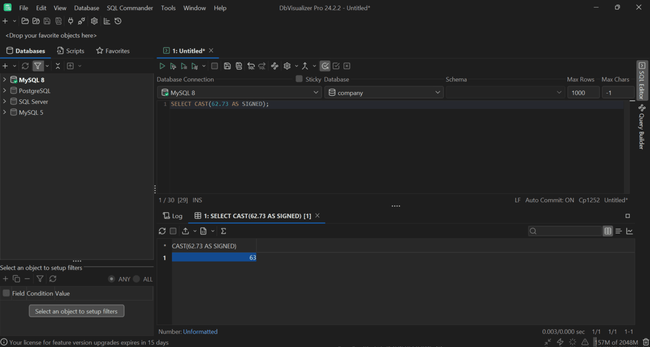 MySQL CAST: A Guide to the Data Conversion Function
