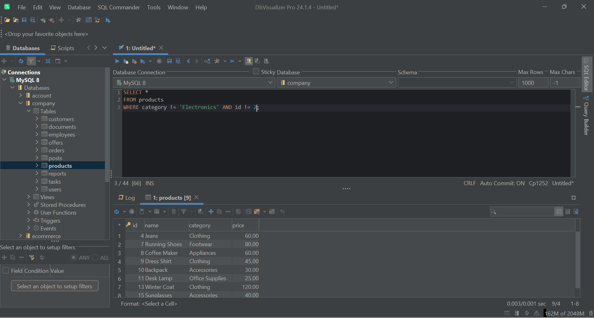 SQL Not Equal Operator: Definitive Guide with Examples