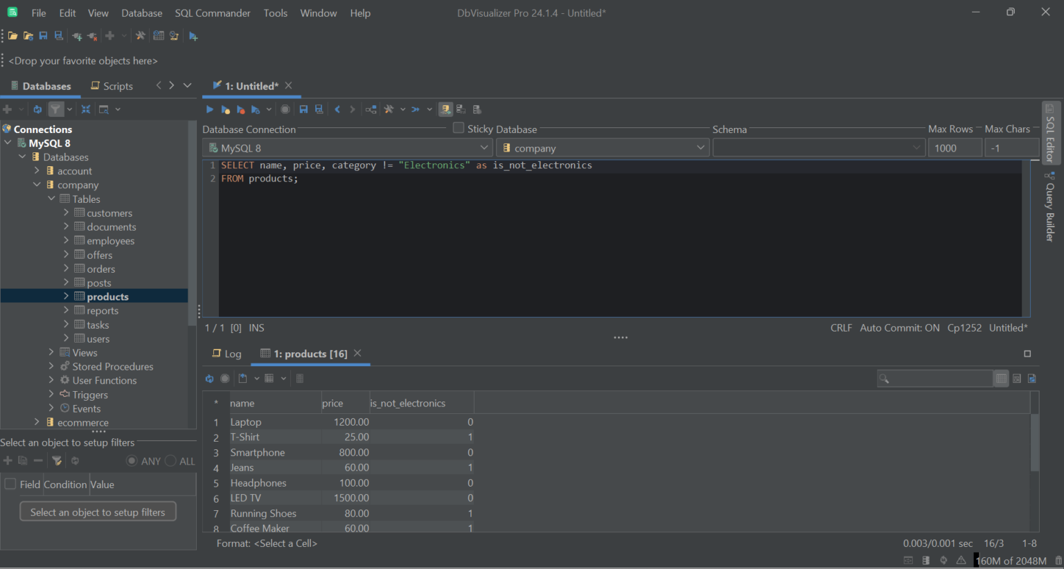 SQL Not Equal Operator: Definitive Guide with Examples