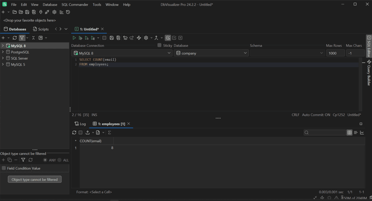 A Complete Guide to the MySQL COUNT Function