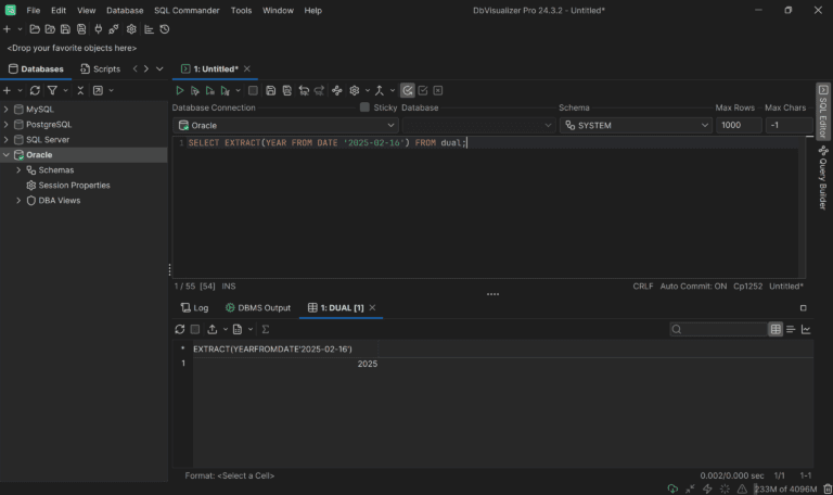 How to Extract the Year from a Date in SQL