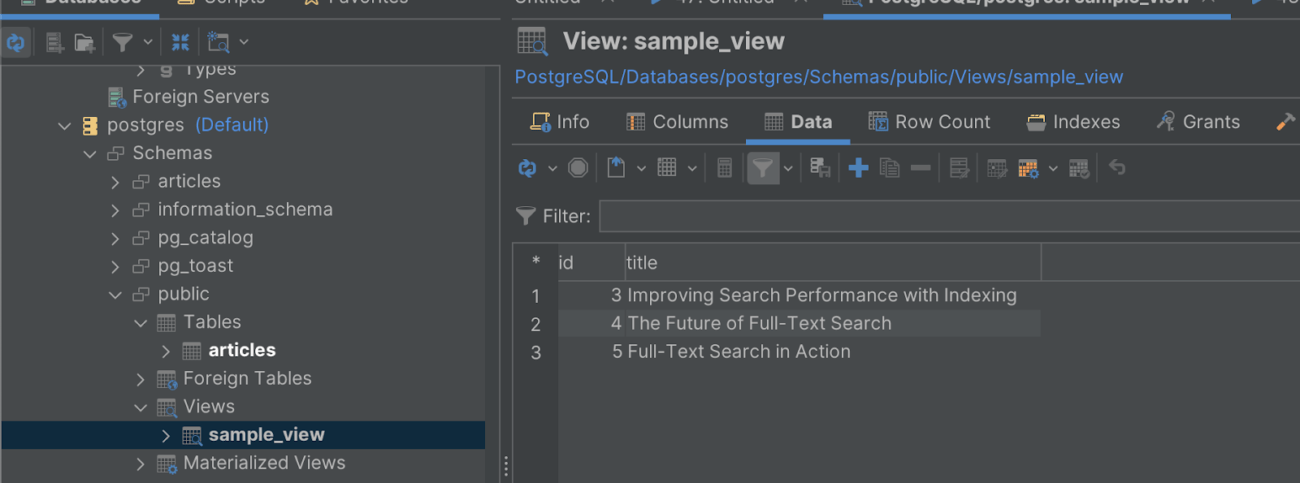 Postgresql View Vs Materialized View A Guide 6292